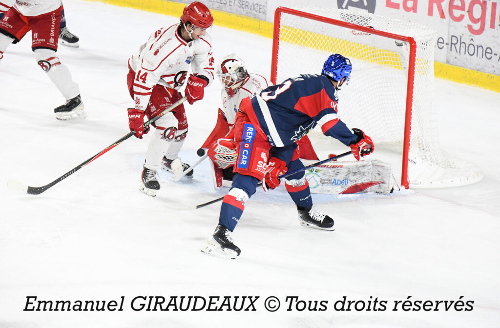 Grenoble - Briançon (Ligue Magnus, quart de finale, match 5)